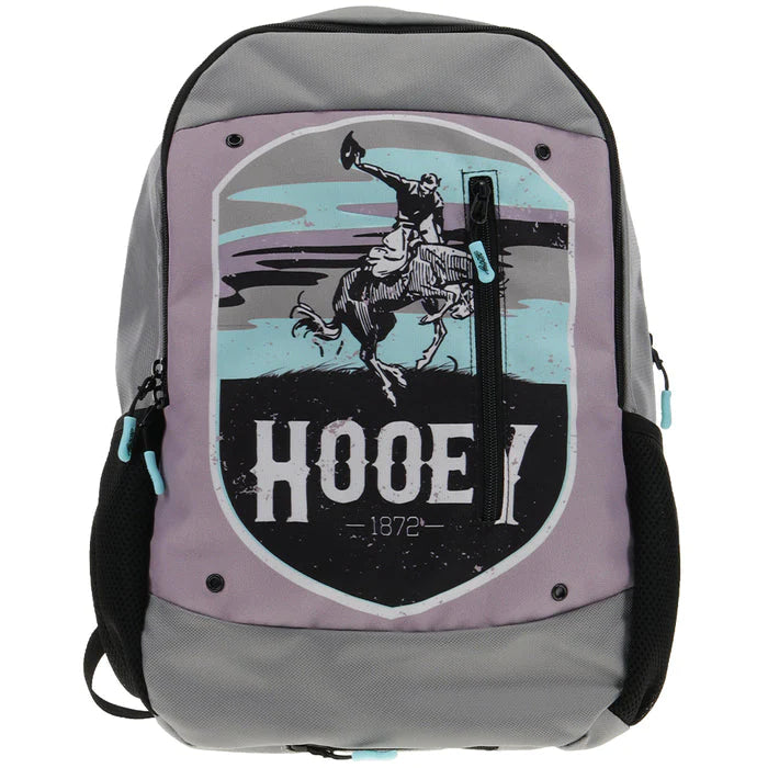 HOOEY "ROCKSTAR" CHEYENNE LOGO GREY BACKPACK – Rockin R Western Store LLC