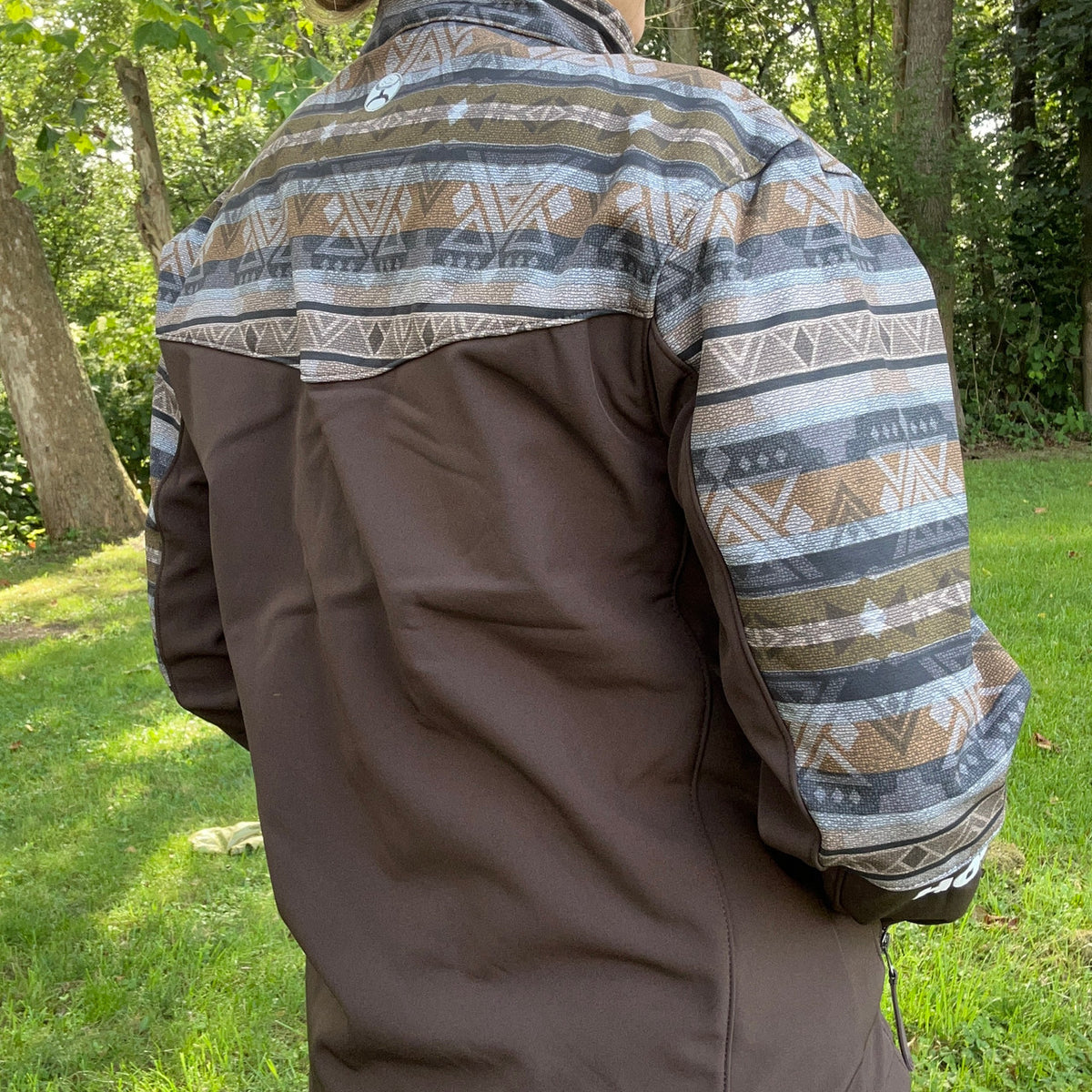 Men's Hooey Brown Softshell Jacket – Rockin R Western Store LLC