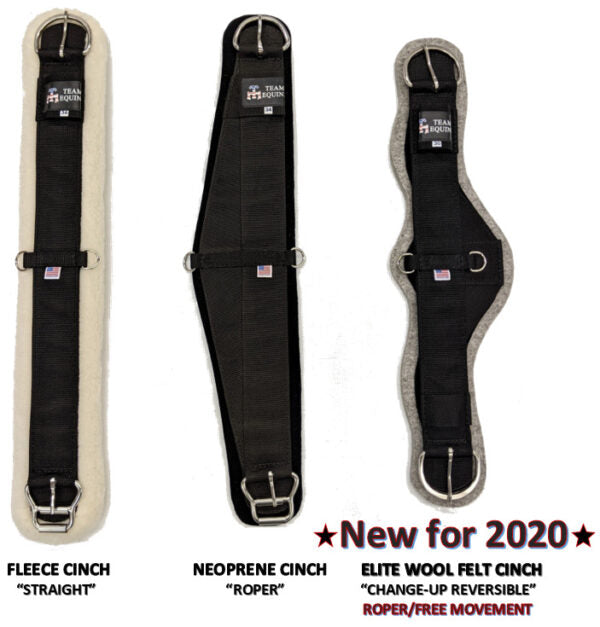 Team Equine Straight Cinch Elite Felt – Rockin R Western Store LLC